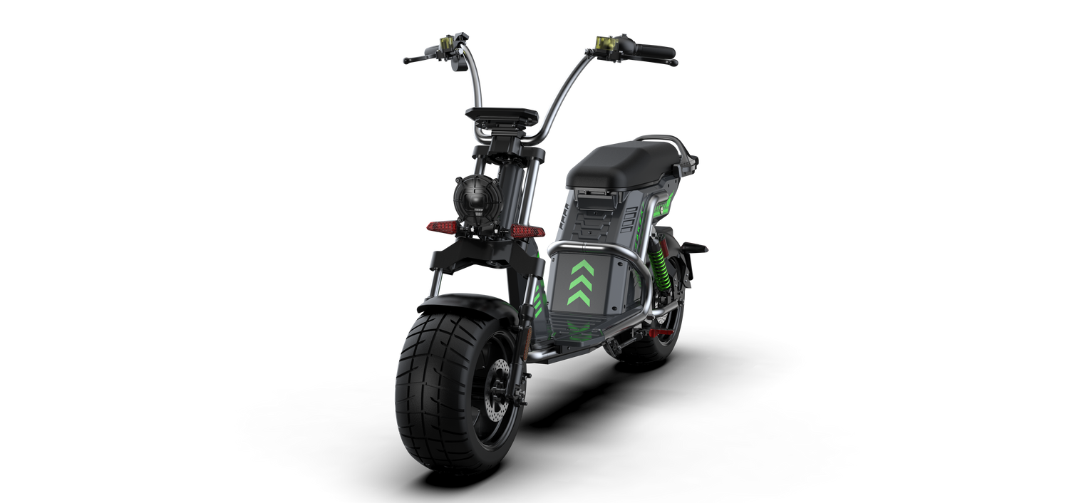 How to start the engine of city coco electric scooter? – RONZLLA