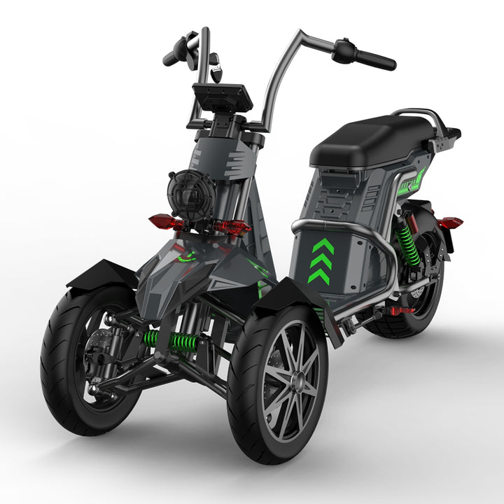3 wheel electric scooter Rooder hm7 4000w 40ah for sale – citycoco chopper